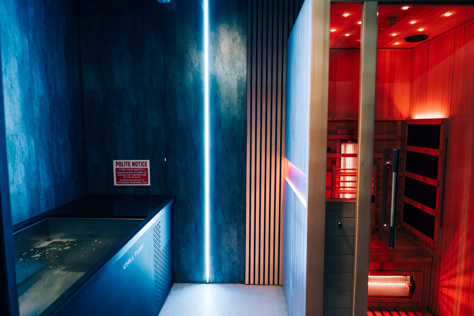Cold Hut Recovery | Automated Ice Bath & Infrared Sauna Huts